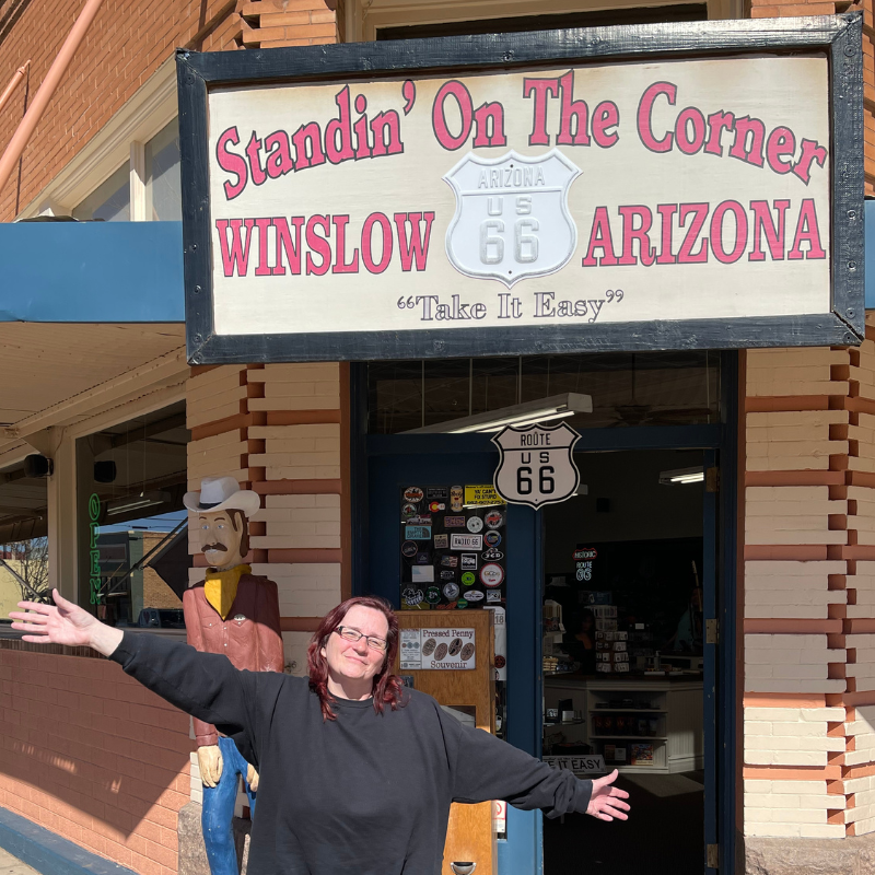 My First Trip to Stand on a Corner in Winslow, Arizona - The Virgin ...